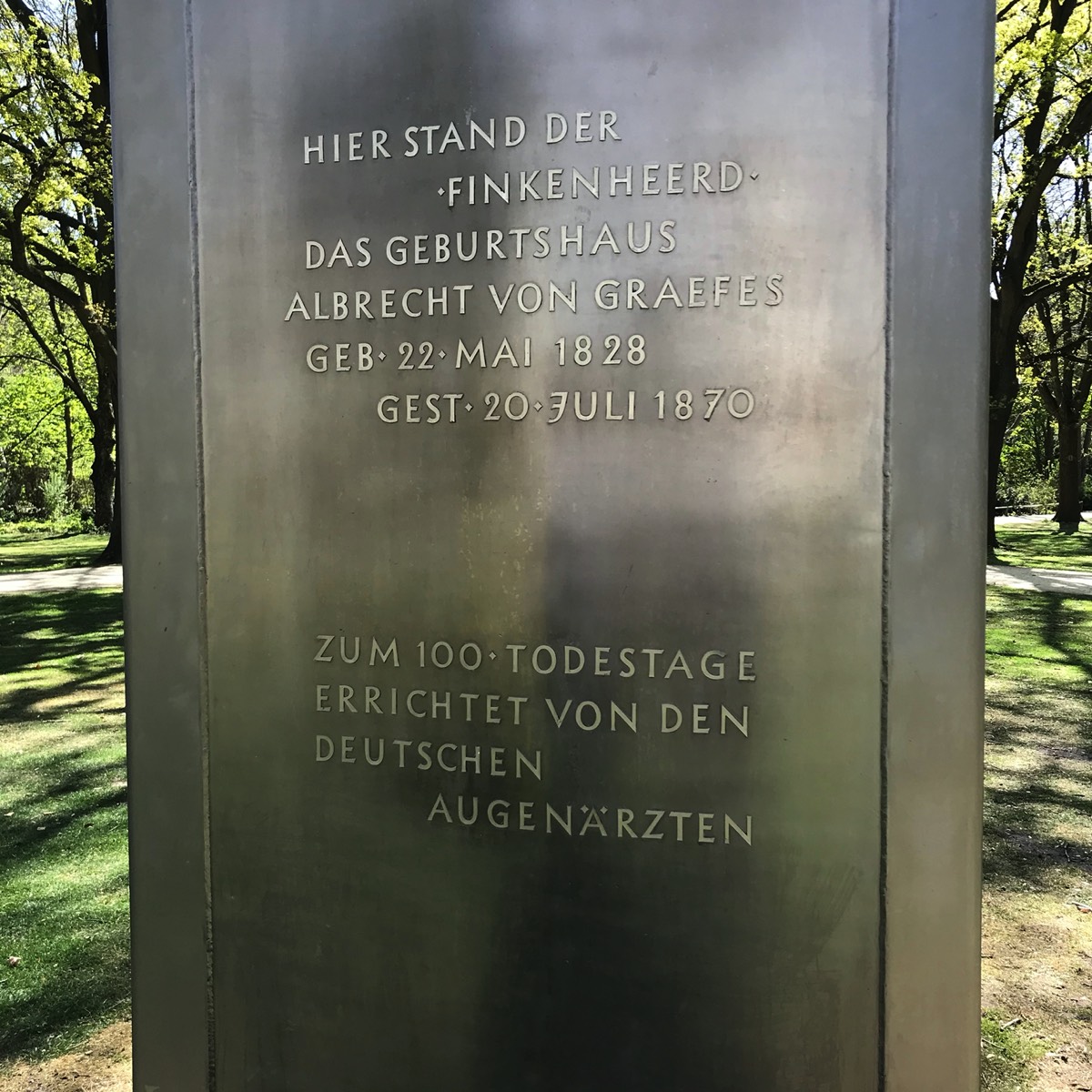 augenarzt Albrecht von Graefe